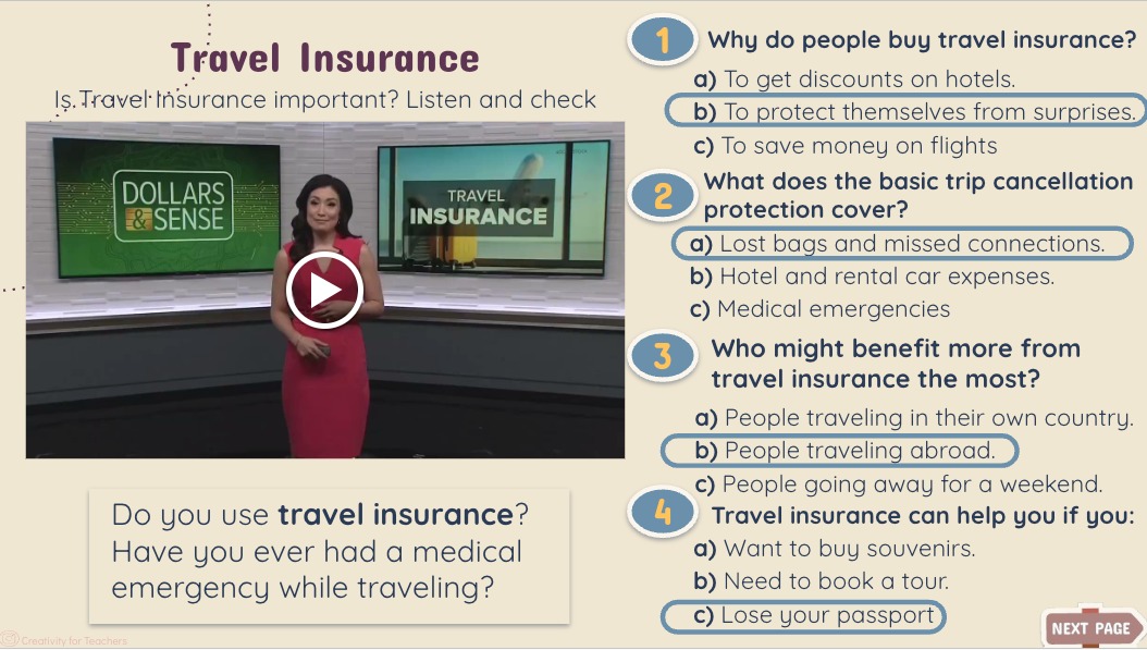 Travel Series – Ready to use lessons